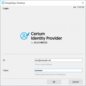 🥇 Activation Certum Code Signing SimplySign - SSLPOINT